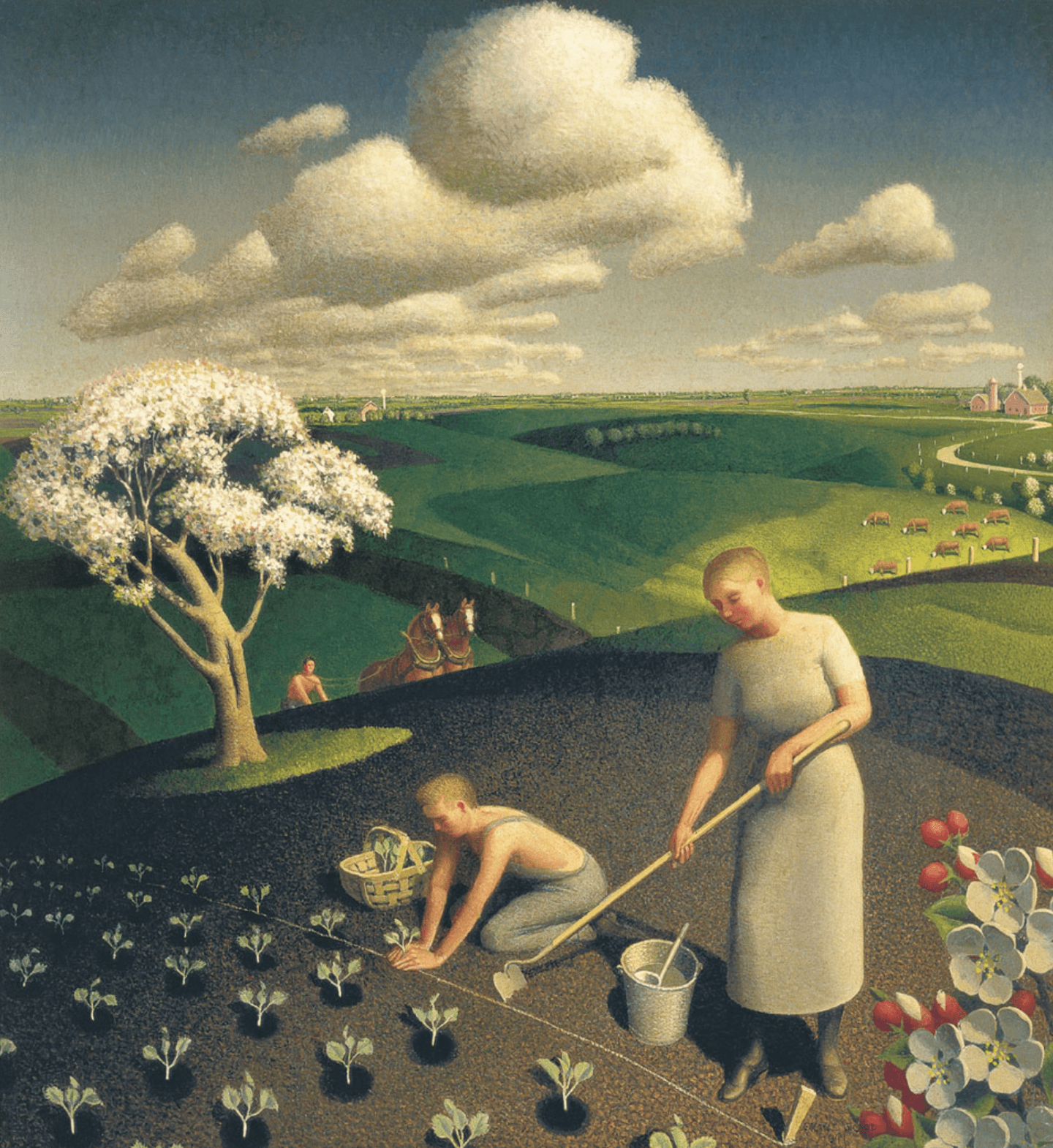 Artist in Focus: Grant Wood | The Daily Norm
