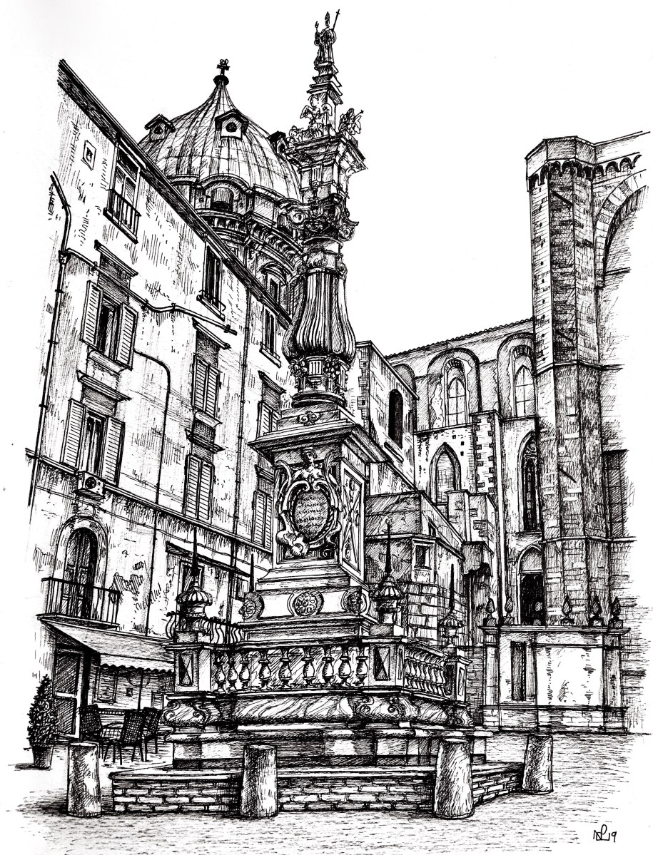 My Travel Sketchbook: Naples | The Daily Norm
